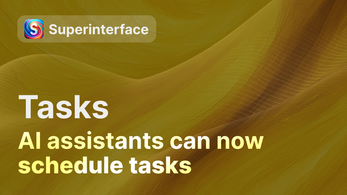 Schedule work with Tasks